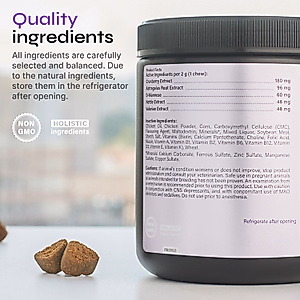 Dog UTI Treatment - Bladder Control Cranberry Chews - Dog Cranberry Supplement for Urinary Tract, Bladder & Kidney Health - Cranberry D-Mannose Soft Treats for Dog Incontinence - Healthy Bladder