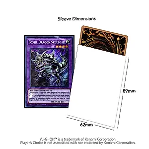 Player's Choice Mini Pink Sleeves for Yu-Gi-Oh Size