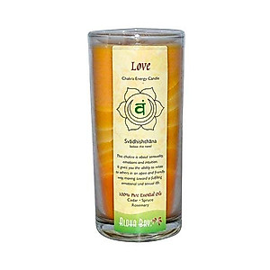 Aloha Bay Chakra Jar Cndl Love 11 Oz