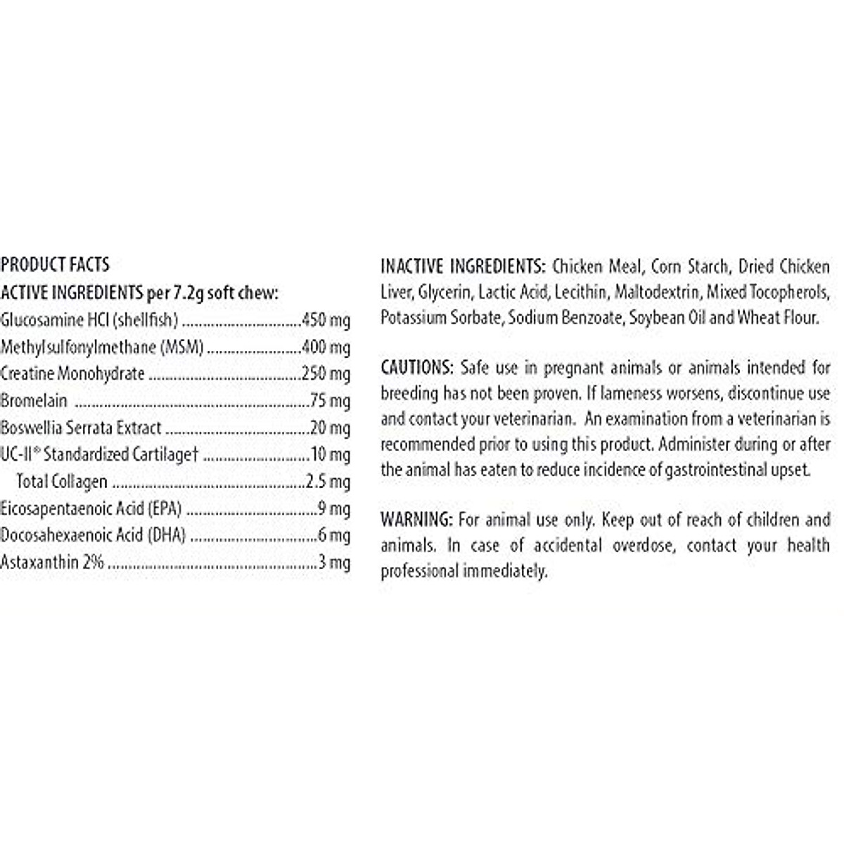 Dr. Tim's Tri-Cox Joint Mobility Chews for Chronic Joint Pain or Joint Injuries, 60 ct., Green (TRICOX60)