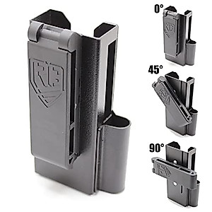 RAE GEAR BIT KIT + RATCHETING EXTENDER with UNIVERSAL BELT SIZE & ROTATABLE BELT CLIP (bit kits and extender NOT included)