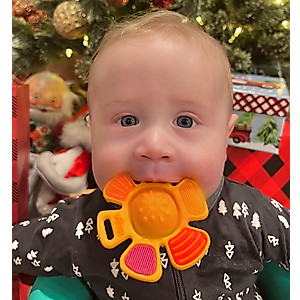 HABA Popping Flower Silicone Clutching & Teething Toy