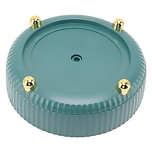 Asixxsix Lazy Susan Organizer, Round Turntable Cabinet Organizer 360 Degree Rotating Spice Rack Organizer, Cosmetic Makeup Organizers, Turntable Storage Rack for Kitchen Cabinet Pantry