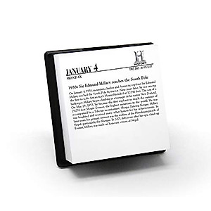 2021 History Channel This Day in History Boxed Calendar: 365 Remarkable People, Extraordinary Events, and Fascinating Facts (Hanging Monthly Calendar with Photography, Office Gifts for Him or Her)