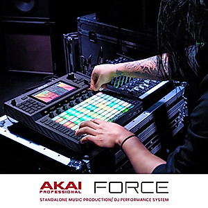 AKAI Professional FORCE – Standalone Music Production, MIDI Sequencer and DJ System with Synth Engines, MPC Sampling and Ableton Style Clip Launching
