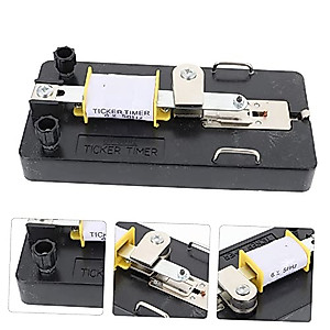 ULTECHNOVO 3 Sets dot Timer Electro Magnets kit bood Tape Physics timers Tool Bag Physics lab Supplies Toolkit Teaching Instruments Brain Toys Electromagnet kit Puzzle Turntable Student Metal