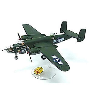 Atlantis B-25 Mitchell WWII Bomber Plastic Model Kit 1/64 Toy and Hobby
