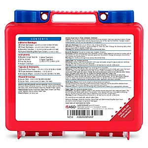 Care Science First Aid Kit, 110 Pieces | Professional Use for Travel, Work, School, Home, Car, Survival, Camping, Hiking, and More