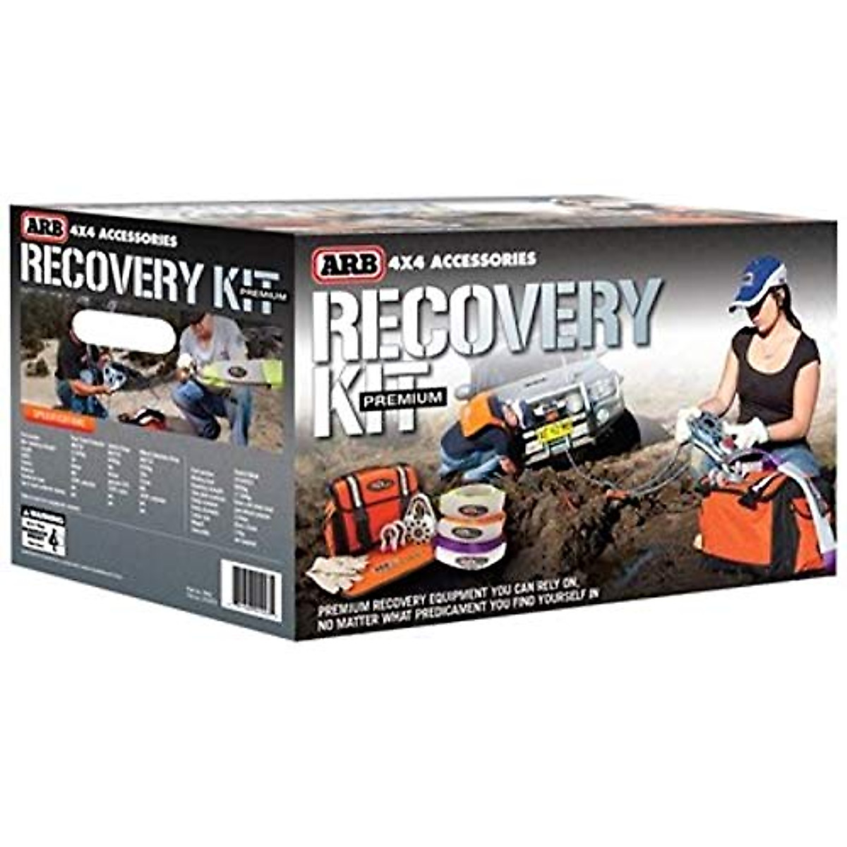 ARB RK9US Premium Recovery Kit,Orange