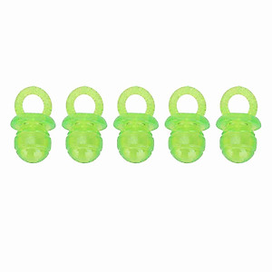 ZJchao Red Dog Pacifier Toy, 5Pcs Pet Teething Sounding Chew Toy for Aggressive Chewers (Green)