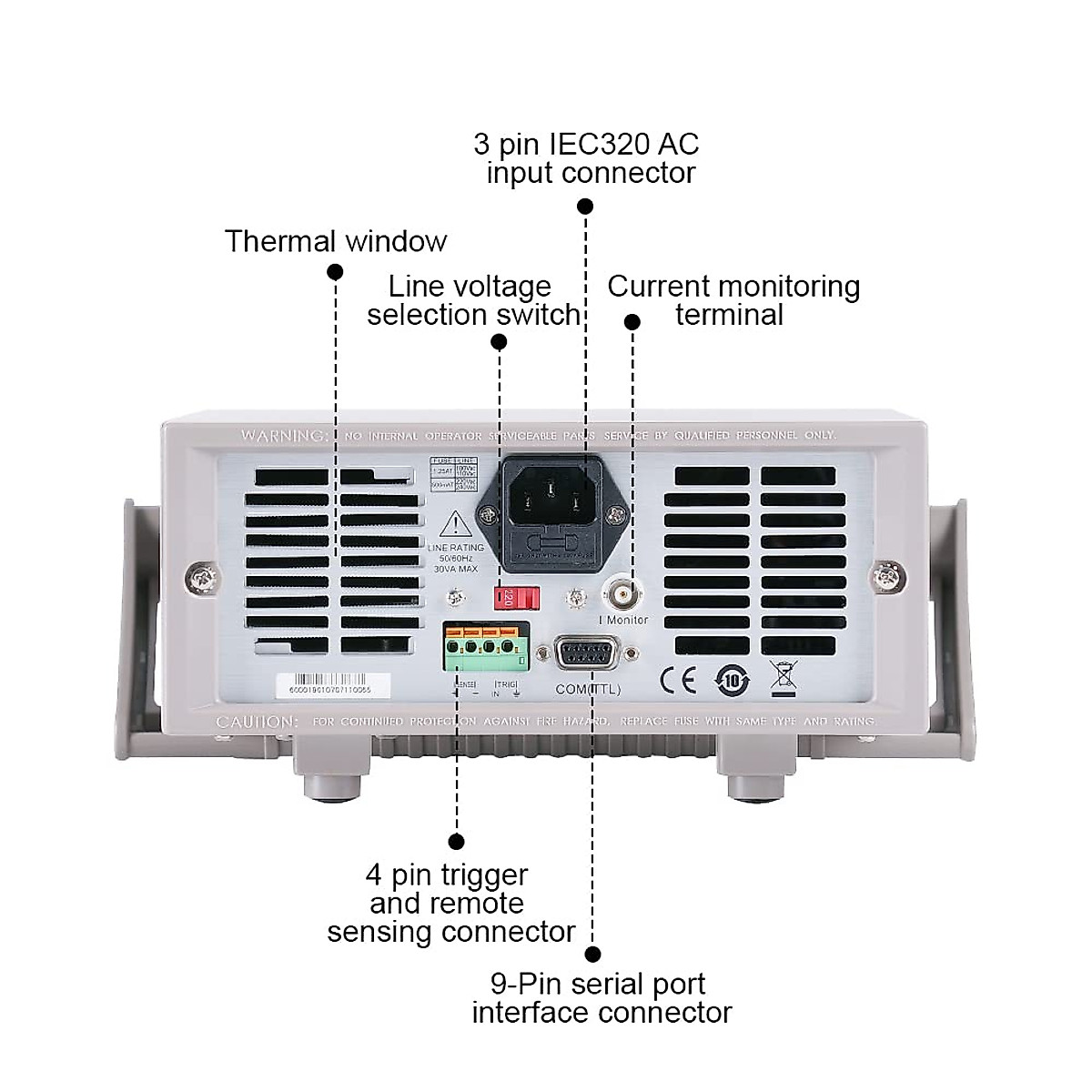 ITECH IT8511A+ DC Electronic Load 0-150V/0-30A/0-150W Single Channel Readback Resolution 0.1mV/0.1mA