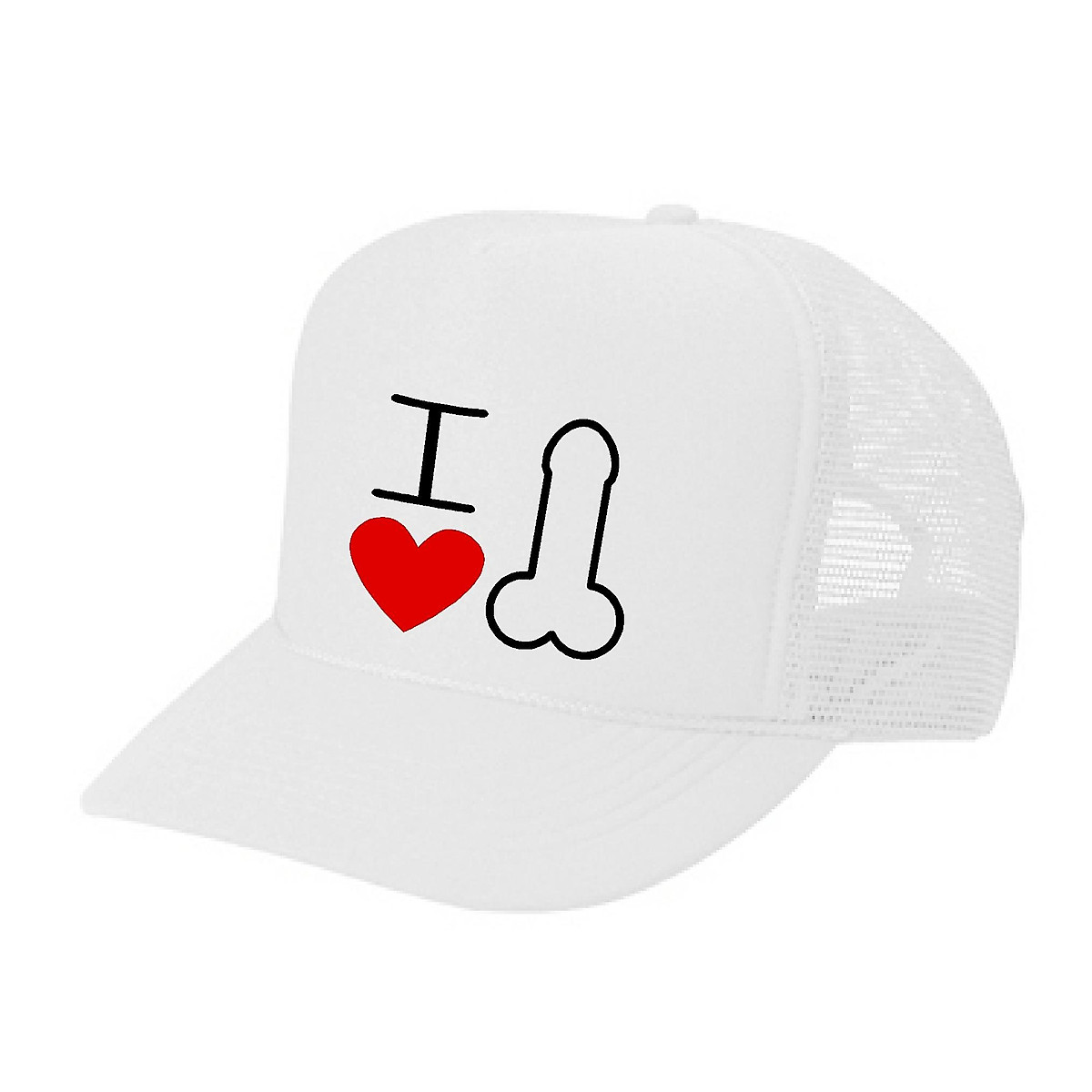 Funny hat - I Heart Pen- Cool Stylish Apparel Accessories (White)