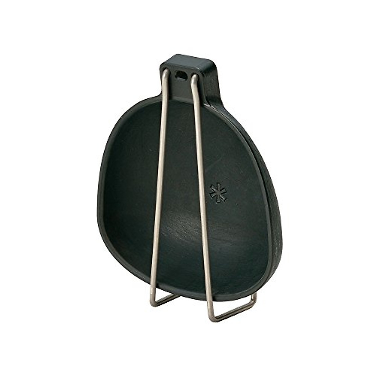 Snow Peak Folding Nylon Cooking Ladle for Camping/Hiking, Black