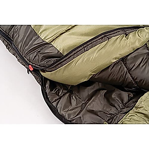 Mummy Sleeping Bag with 54 Ounce Coletherm Insulation