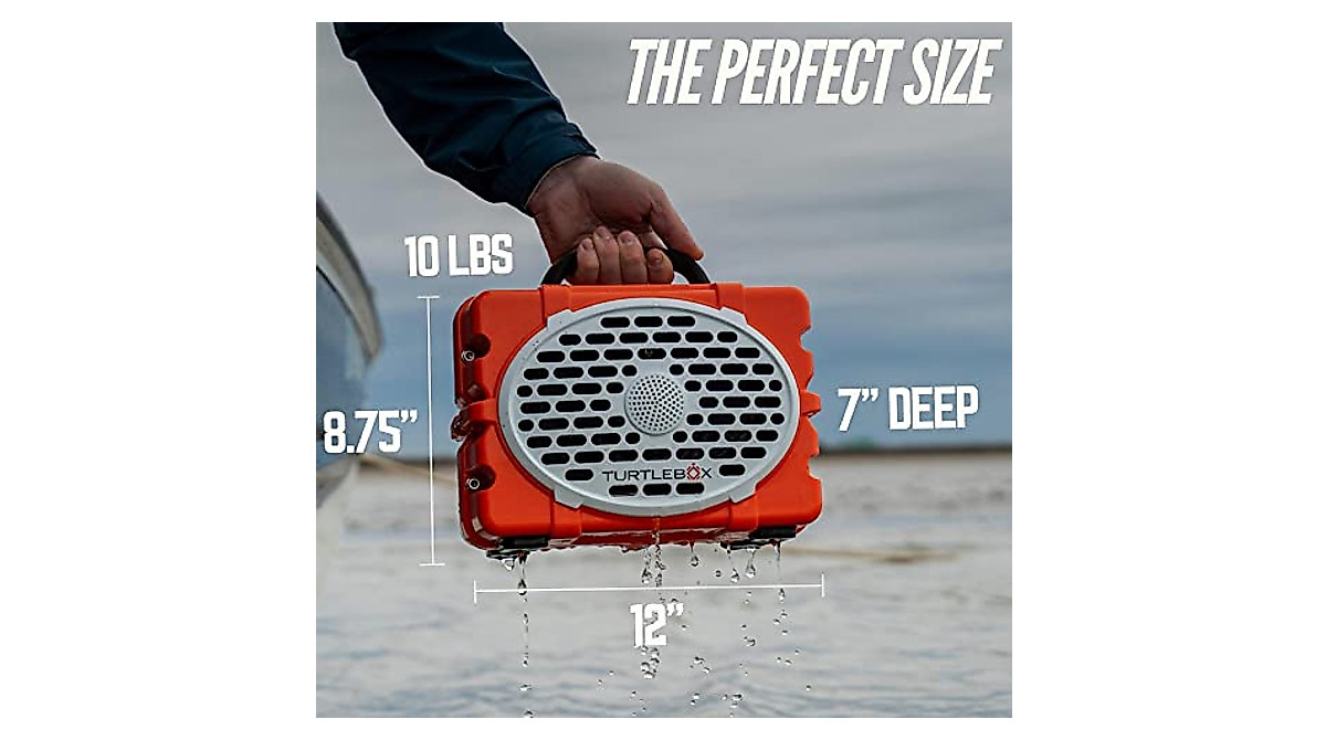 Turtlebox Gen 2: Loud! Outdoor Portable Bluetooth Speaker | Rugged ...
