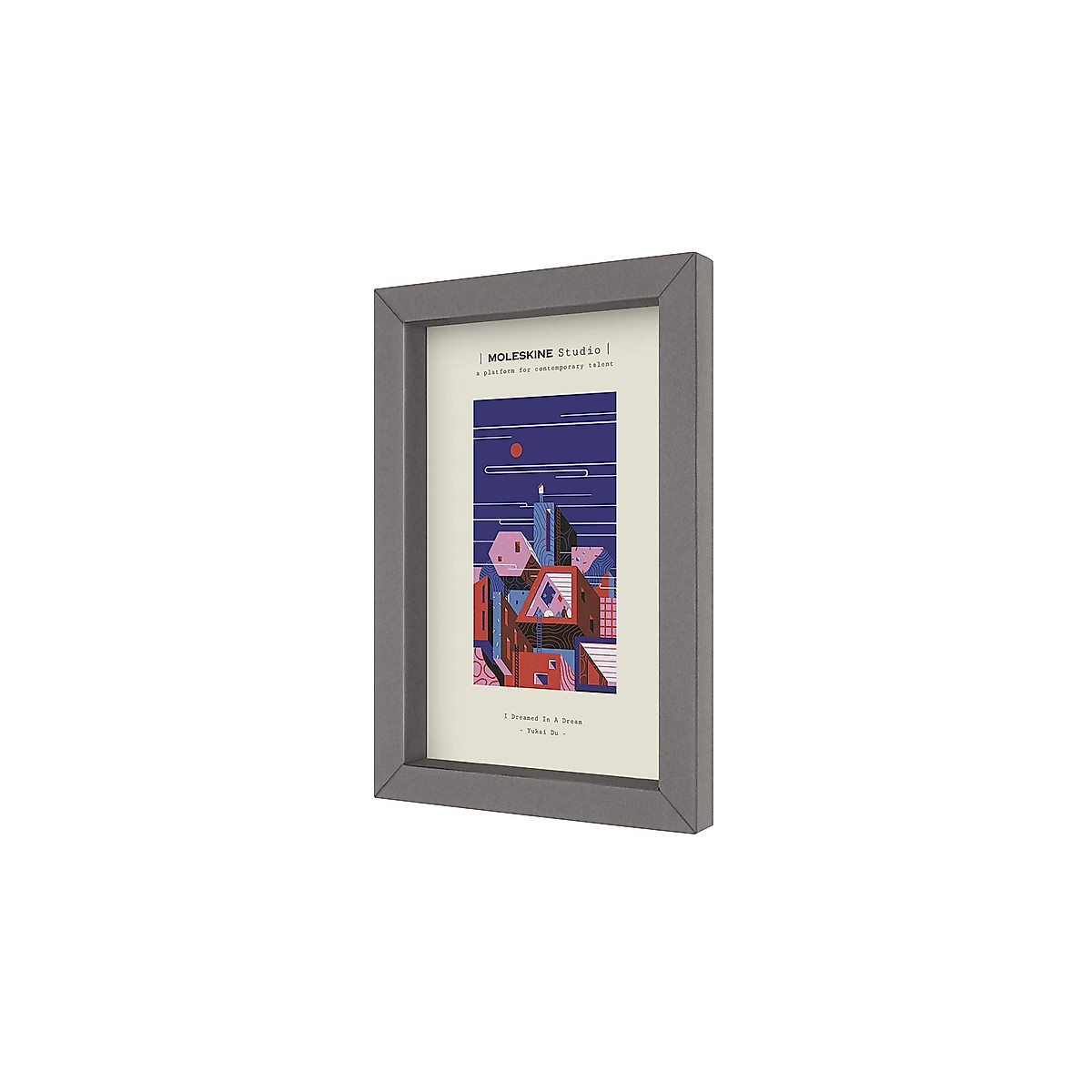 Moleskine Limited Edition Studio Collection Notebook, Hard Cover, Large (5" x 8.25"), Plain/Blank, Yukai Du, 240 Pages