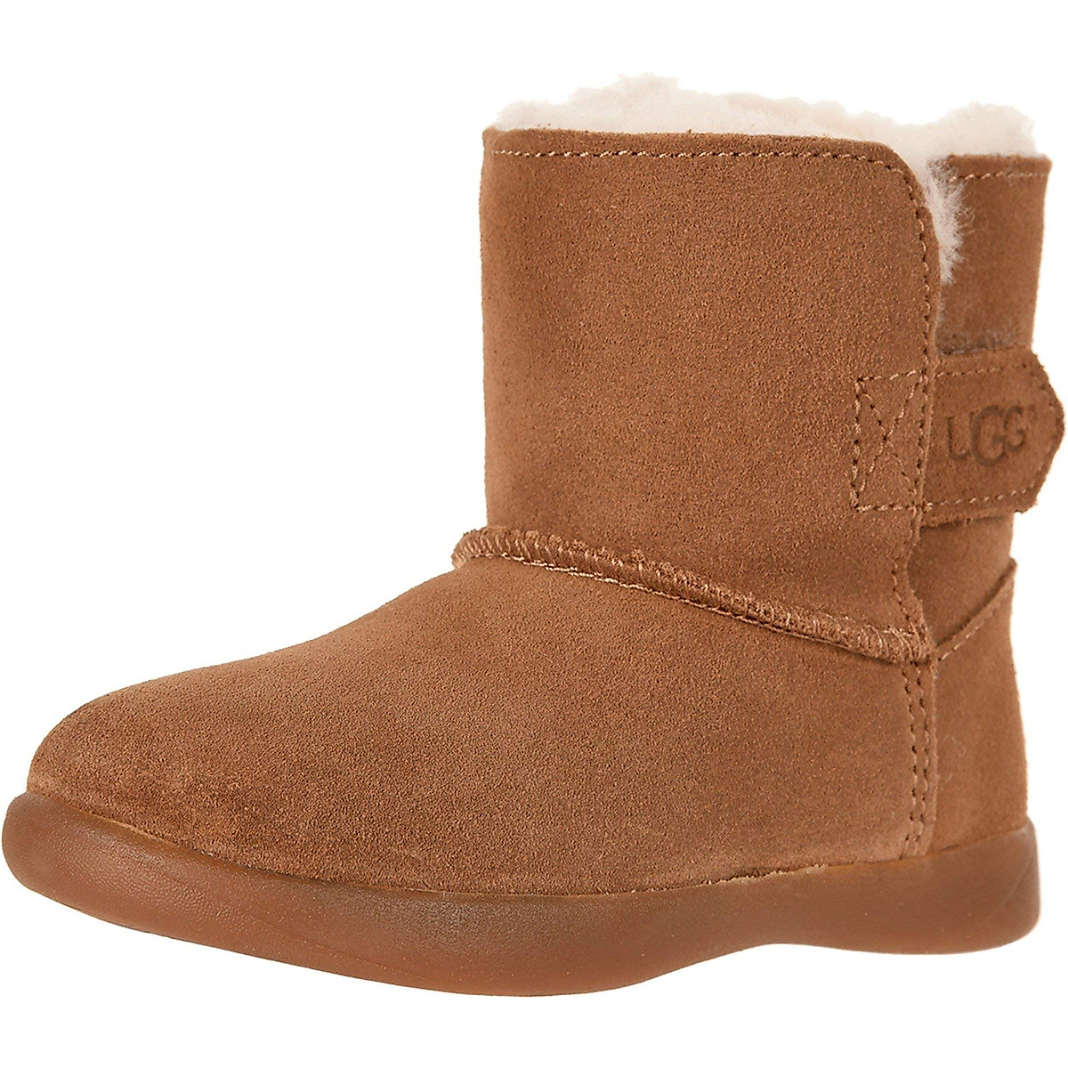 UGG Unisex-Baby Keelan Boot, Chestnut, 02/03
