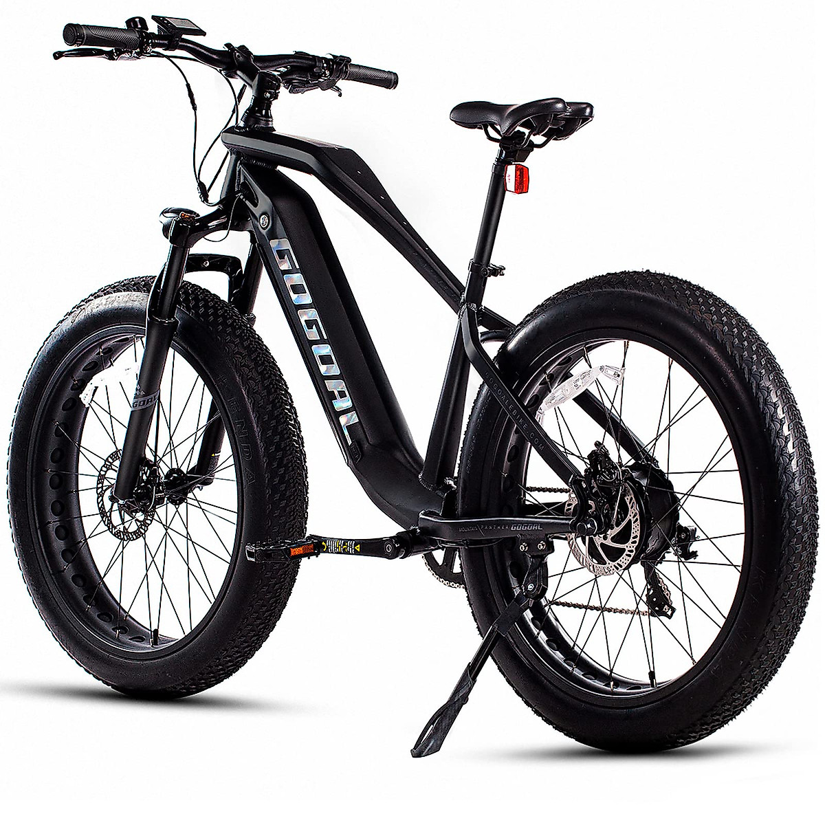 Electric Bike for Adults 750w 48v 15ah Removable Larger Battery 26'' Fat Tire Electric Mountain Bikes Snow Beach E Bike /Shimano 7-Speed E Bike/ 45-60Miles Motorized Bicycle and UL Certified Black