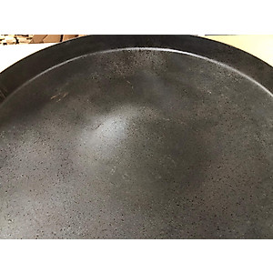 22" Cooking Disc Blade Discada with 1-1/2" Sides, Discada/Paella Pan, Made in Brazil