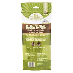 Fieldcrest Farms Nothing to Hide Natural Rawhide Alternative Small Twist Stix for Dogs - (10 Sticks) All Natural Easily Digestible Chews for All Breed Dogs - Great for Dental Health (Pack of 2)