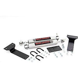 Rough Country N3 Dual Steering Stabilizer for 1999-2004 Super Duty 4WD - 8749030