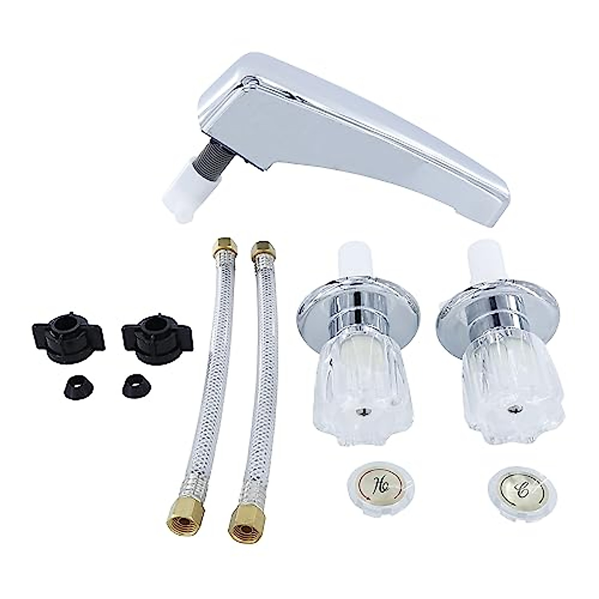 DANCO Mobile Home and RV 2-Handle Garden Tub Faucet, Chrome, 1-Pack (10661)