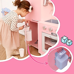 Teamson Kids - Little Chef Mayfair Retro Play Kitchen - Pink