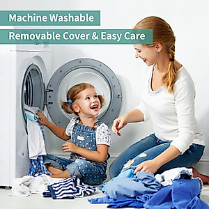 Ivellow Memory Foam Mattress Topper Queen Size Cooling 3 Inch Gel Mattress Pad Cover with 8"-21" Deep Pocket for Back Pain Queen