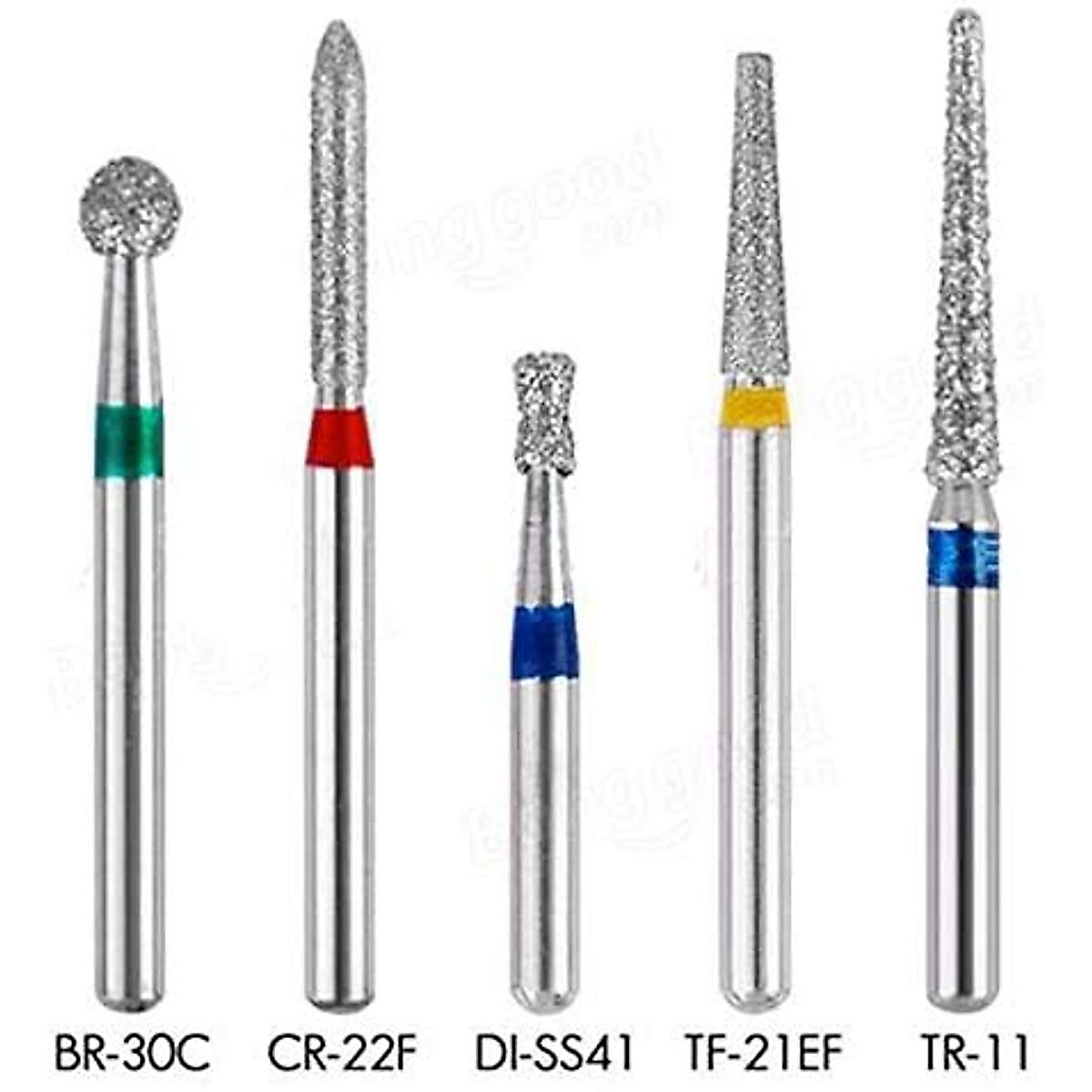 50pcs Diamond Burs FG Diamond Burs