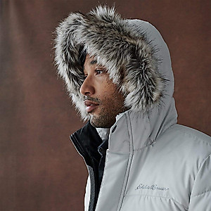 Eddie Bauer Men's Boundary Pass Down Parka, Medium Indigo, Large