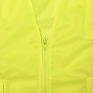 Radians SV6G5X Two Tone Surveyor Class 2 Safety Vest, 5X-Large, Green