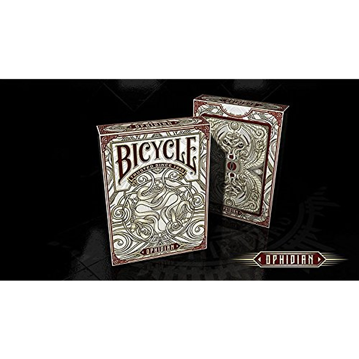 Ophidian Bicycle Playing Cards Poker Size Deck USPCC Custom Limited Edition