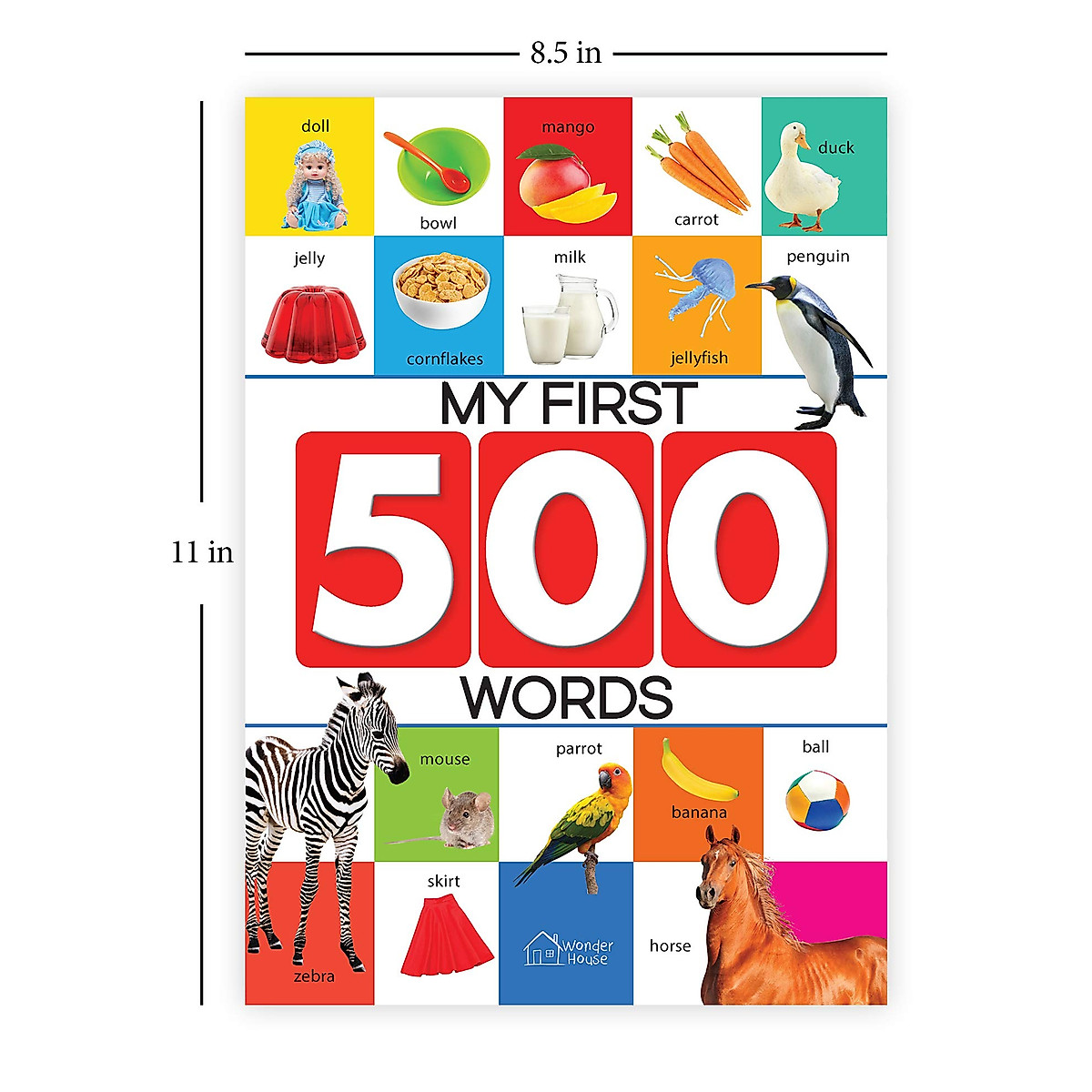 My First 500 Words: Early Learning Picture Book
