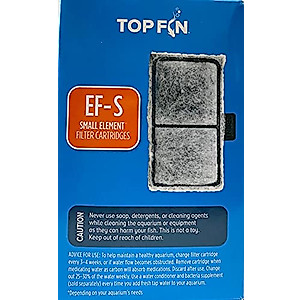Top Fin EF-S Element Aquarium Filter Cartridges - 12pk