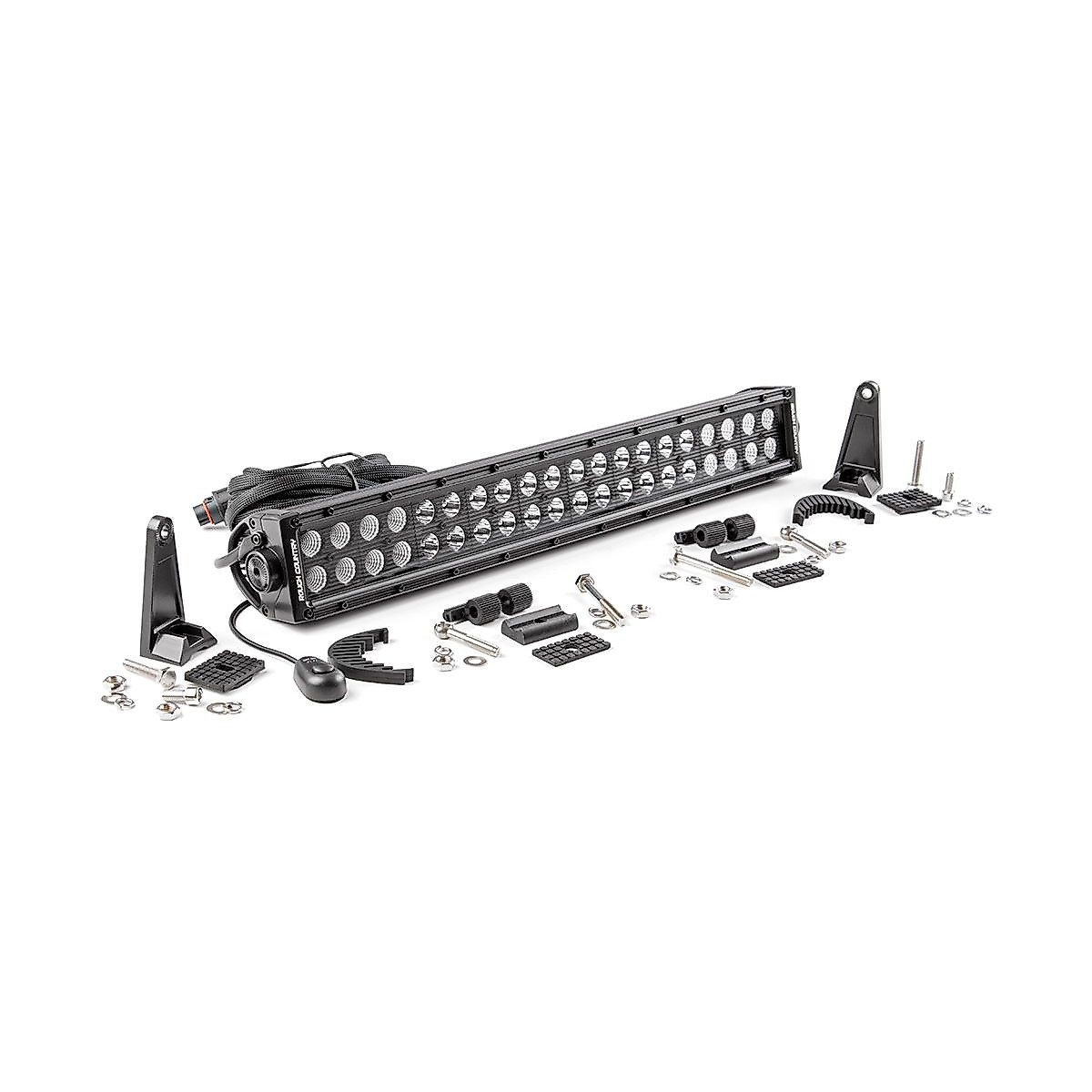 Rough Country 20" Black Series Dual Row CREE LED Light Bar - 70920BL