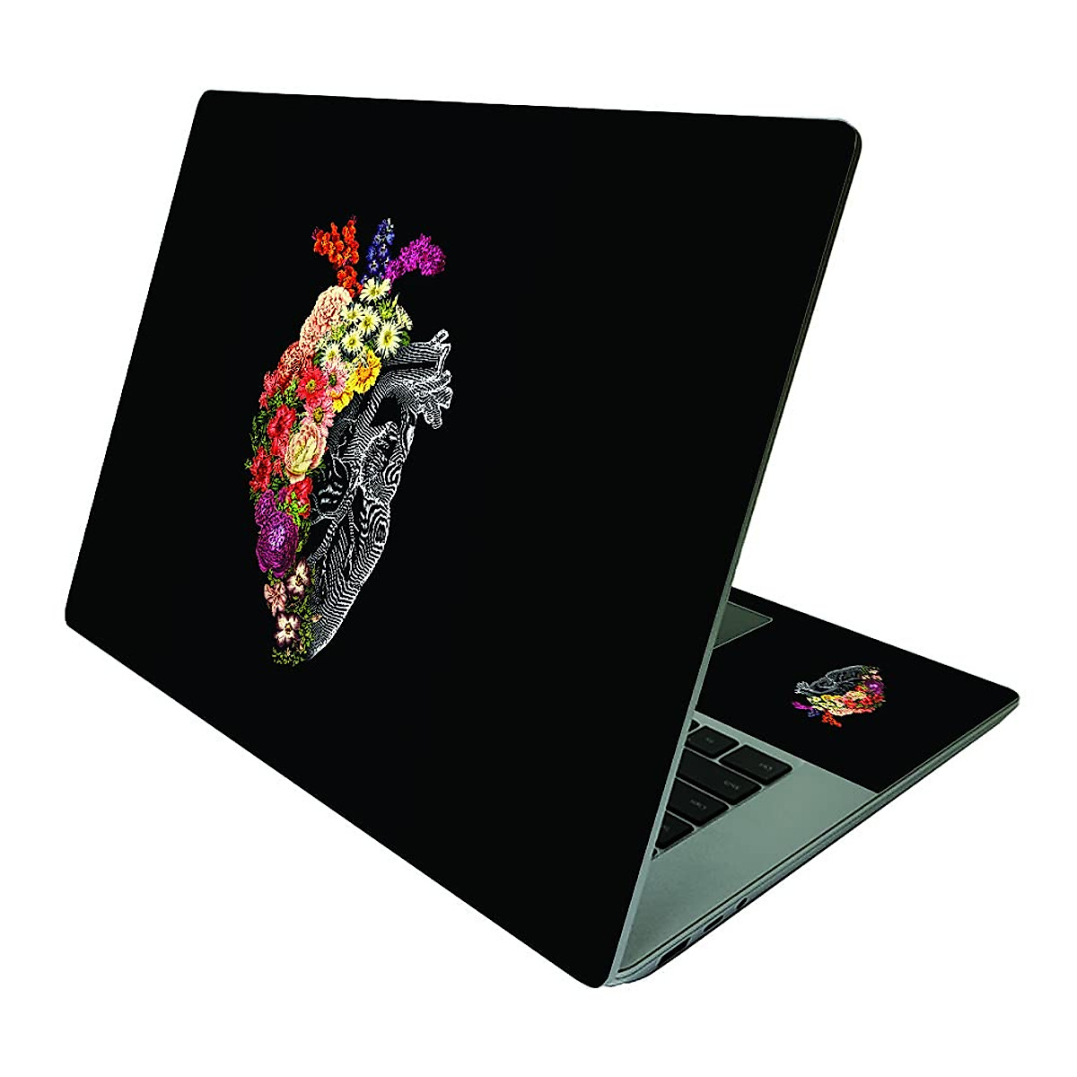 MightySkins Skin Compatible With Microsoft Surface Laptop 4 15” - Spring Heart | Protective, Durable, and Unique Vinyl Decal wrap cover | Easy To Apply, Remove, and Change Styles | Made in the USA