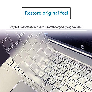 Keyboard Cover for HP 15-EH Laptop 15.6" Model 15-eh0010nr 15-eh0015cl 15-eh0095nr 15-eh0097nr eh0177ng |2021 HP Pavilion 15.6" Laptop Model 15-eg 15z-eh 15-eg0154ng US Layout Keyboard Cover -TPU
