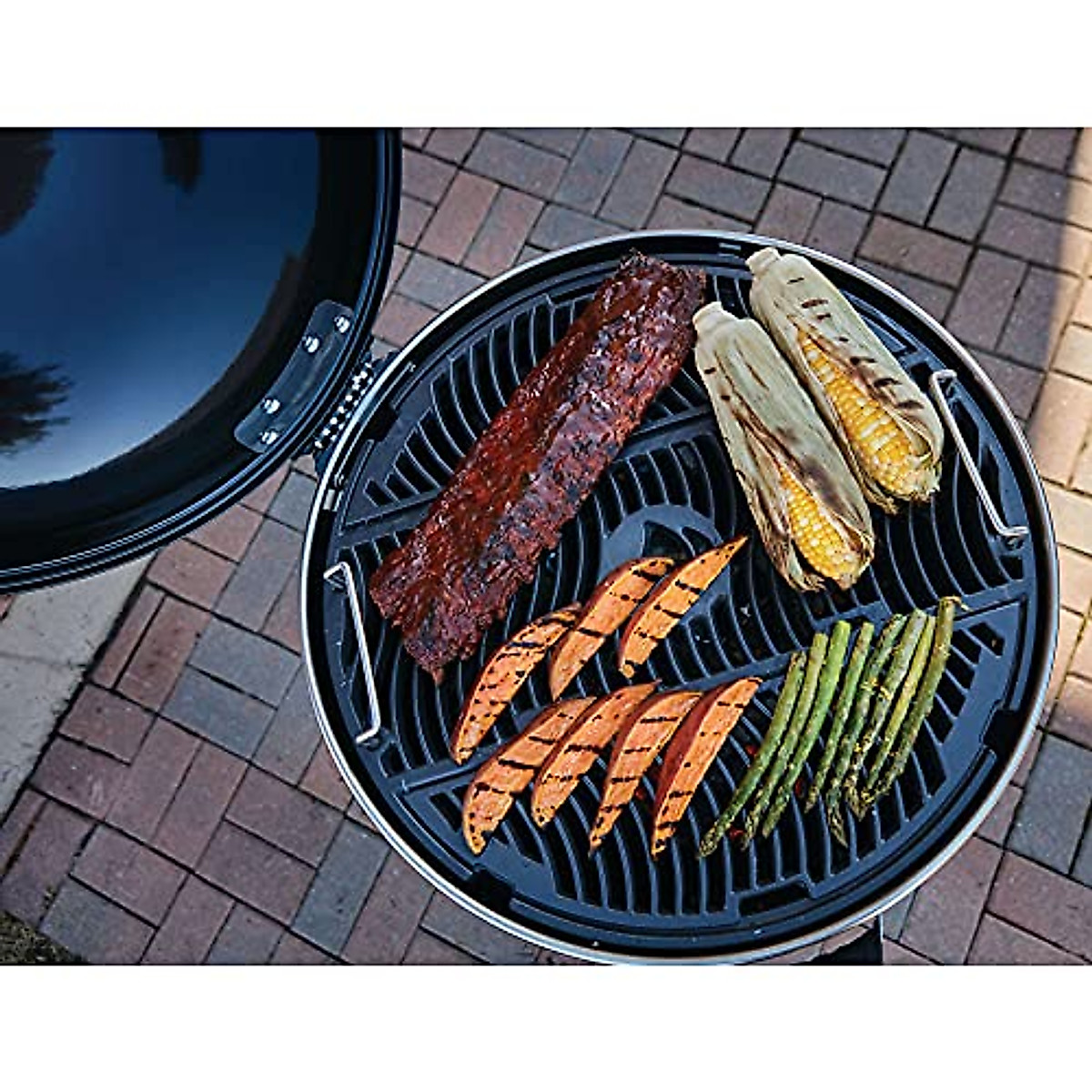 Napoleon Grills PRO22K-LEG-2 PRO22KLEG2 Charcoal Kettle Grill, Black