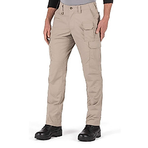 5.11 Tactical Men's ABR Pro Pants, Straight Fit, 9 Pockets, Comfort Waist, Style 74512, Ranger Green, 40W x 34L