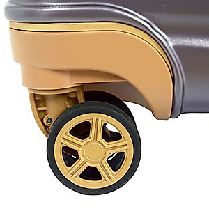 LONDON FOG Chelsea 25" Expandable Spinner, Lilac