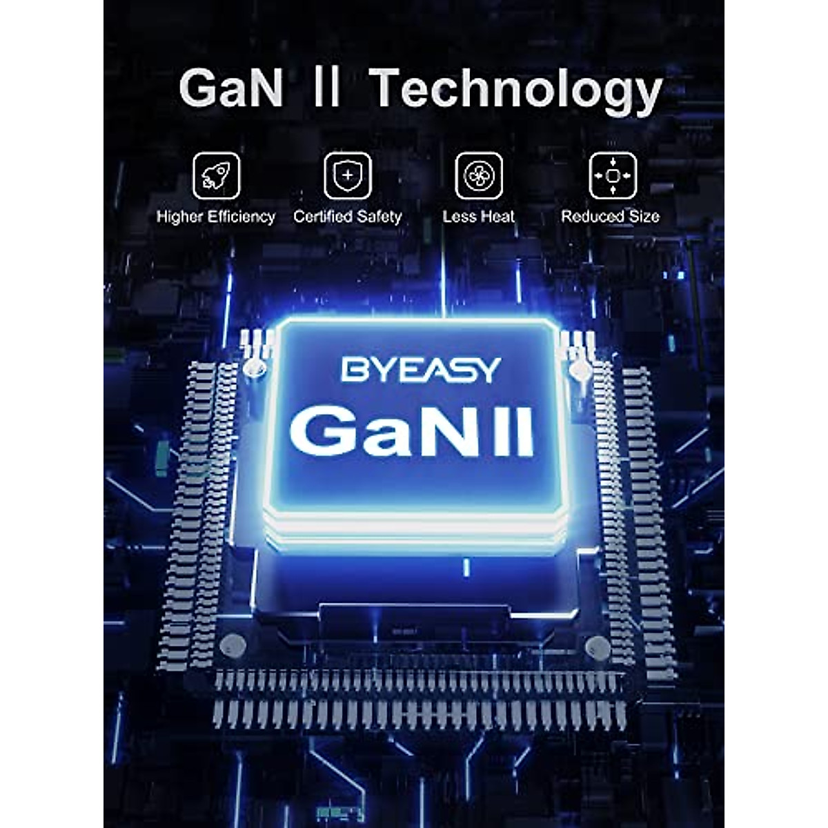 BYEASY 65W GaN USB C Charger, 3-Port PD PPS Fast Charger, USB C Wall Charger Power Adapter for MacBook Pro/Air, iPad Pro/Air, Galaxy S22 ultra/S20/S10, Dell XPS 13, Note 20/10+, iPhone 14/Pro, Pixel.