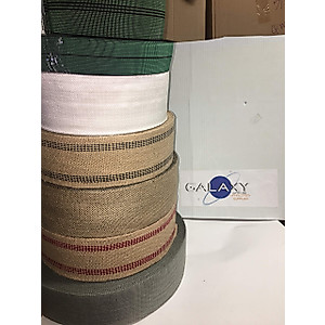 Galaxy Sofa Elastic Webbing Stretch Latex Band Furniture Repair DIY Upholstery Modification Elasbelt Chair Couch Material Replacement 2-3/4"X 10 Yards,# 370A (Provide for Sitting)