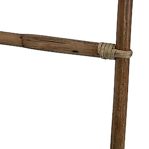 Creative Co-Op Decorative Bamboo Blanket Ladder, 60.25", Natural