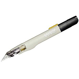 VViViD Premium Retractable Precision Balanced Multi-Use Utility Cutting Knife for Automotive Vinyl Wraps (1 Pack)