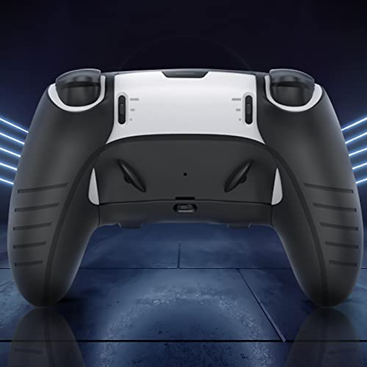BRHE Anti-Slip Silicone Cover Case for ps5 Edge Controller Soft Rubber Protector Skin for ps5 Edge Wireless Controller with 2 Thumb Grip Caps