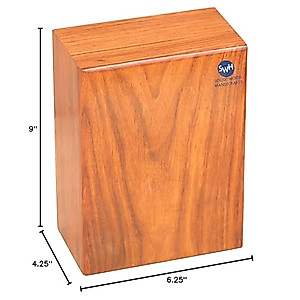 Wooden Urn Box For Pet Ashes | Wood Cremation Urns For Cat and Dog Ashes | Decorative Urns | Handmade Urns | Funeral Urns | Burial Urns ((A))