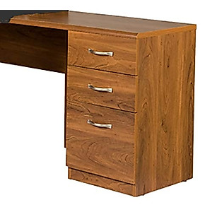 American Furniture Classics OS Home and Office Model 22111 Unit Three Drawer Extension, Autumn Oak Laminate