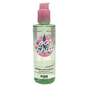 Victoria's Secret Pink Coco Chill Calming Body Oil 8 Fl Oz