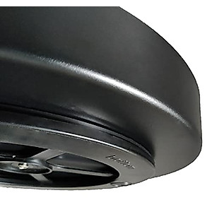 Fineget Rotating Spice Rack Organizer for Cabinet Kitchen 2 Tier Large Metal lazy Susan Spinning Turntable Tiered Vertical Storage Rack Self Black