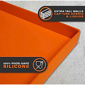 36 Inch Silicone Griddle Mat for Blackstone and Other Large Grills Griddles Heavy Duty Food Grade Silicone Cover Washable Reusable Durable Protective Mat for Rust Dust Rodents Insects
